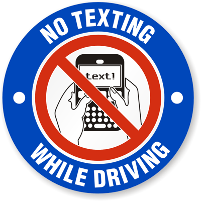 Texting and Driving Bill Under Consideration | Traffic Tickets Needed ...